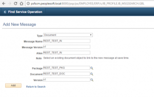 A path towards PeopleSoft REST Web Service - CodesnSolutions